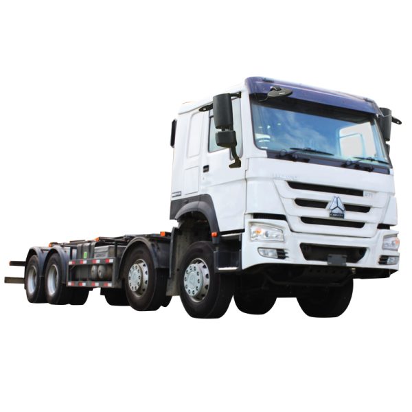 SINO HOWO 8X4 TWIN STEER CAB CHASSIS TRUCK MT | Boroko Motors